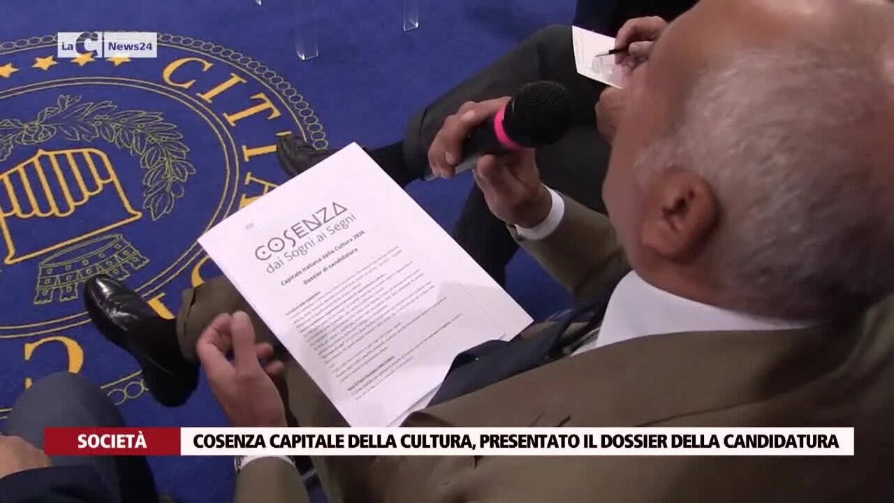 Cosenza Capitale della Cultura, presentato il dossier della candidatura ... Cosenza Capitale della Cultura, presentato il dossier della candidatura ...